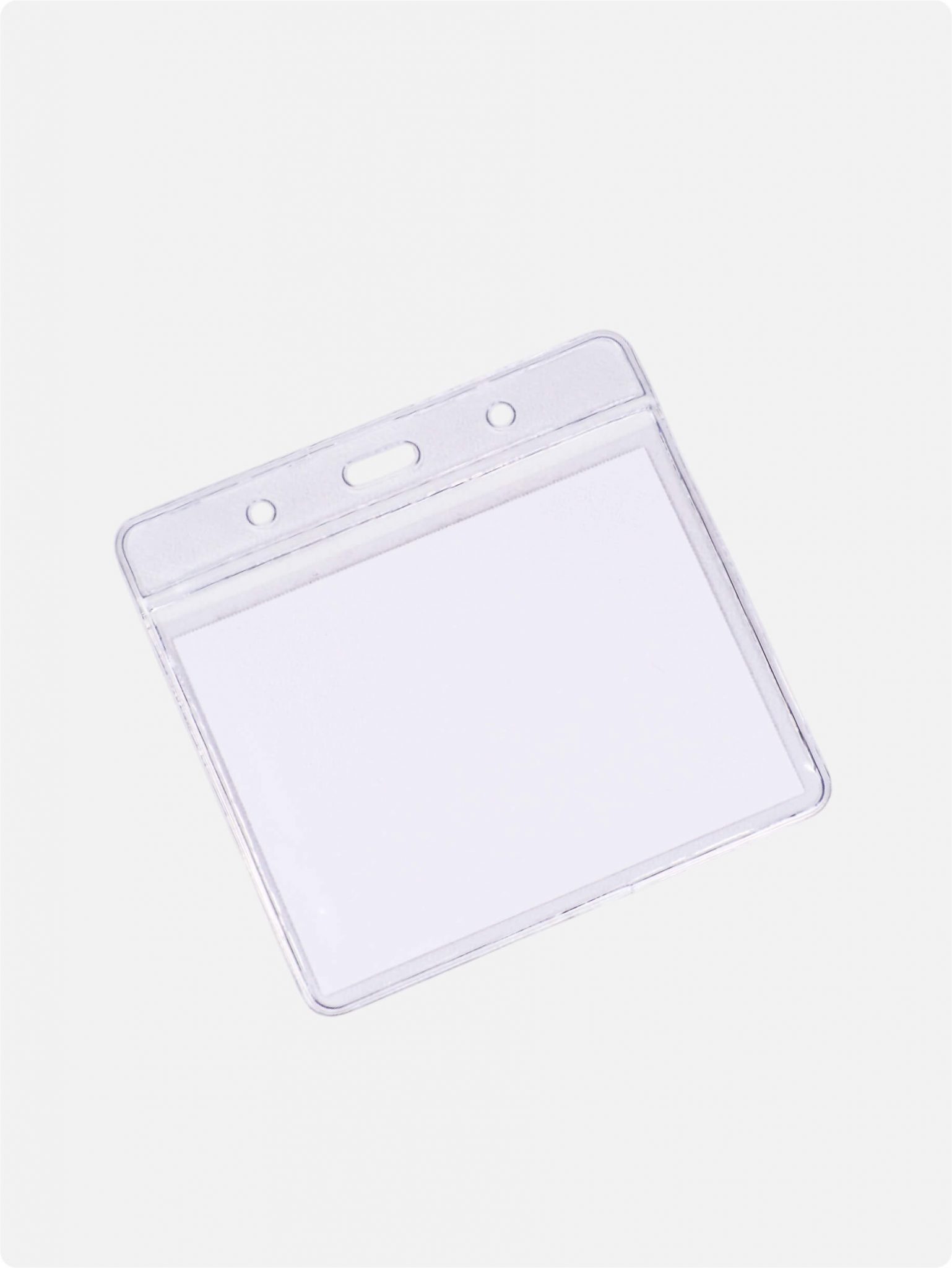 Durable and reliable XL flexible badge holder