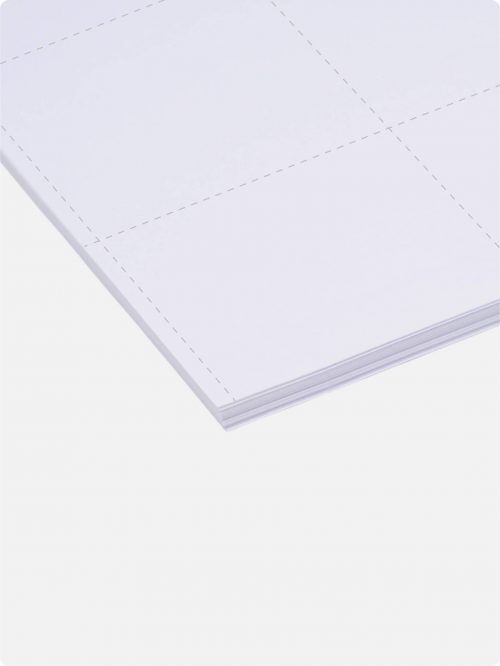 Professional visitor size printable paper badge inserts