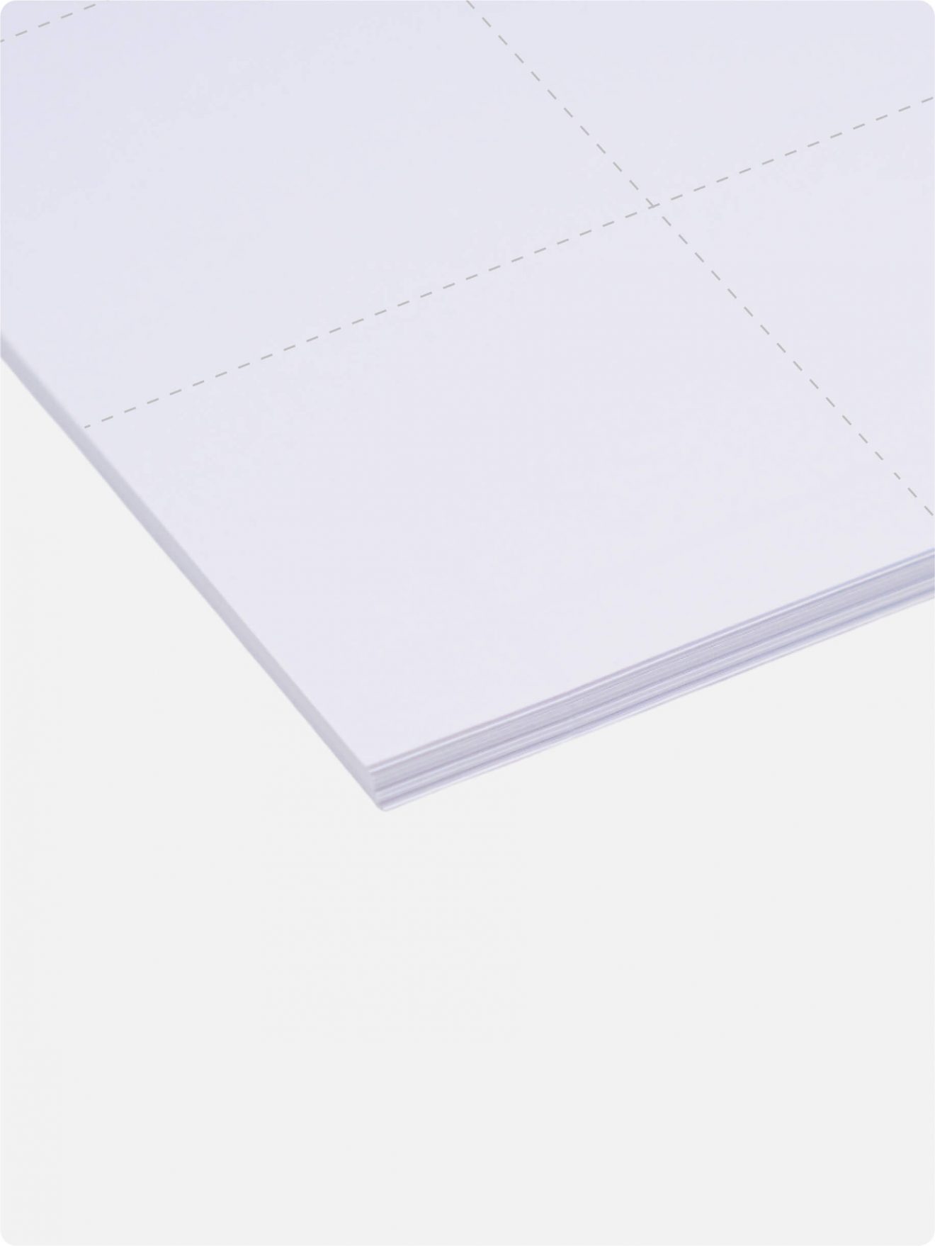 Easy-to-use XL Printable paper badge inserts - pack size 20