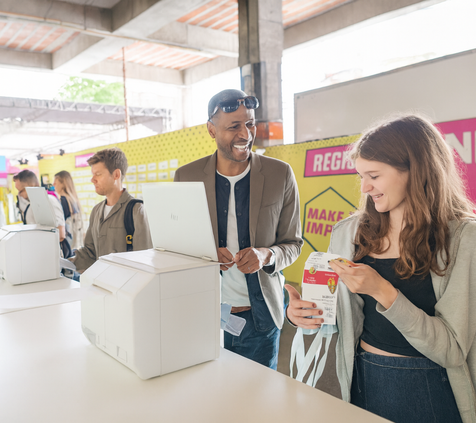 Sustainable badges | Eco-friendly conference badges